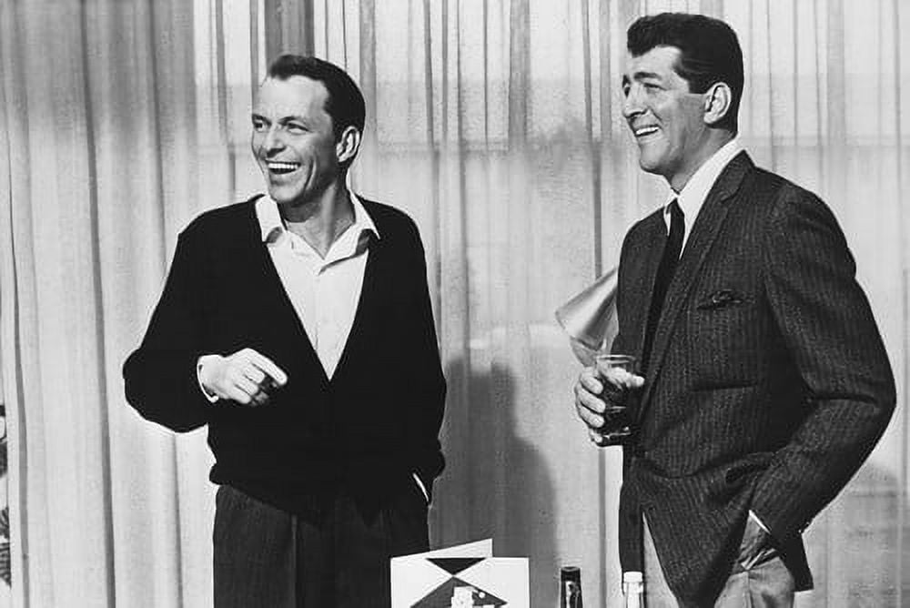 Frank Sinatra & Dean Martin 24X36 Poster iconic pose both smiling ...