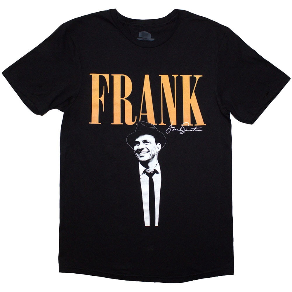 Frank Sinatra Frank T-Shirt Black New - Walmart.com