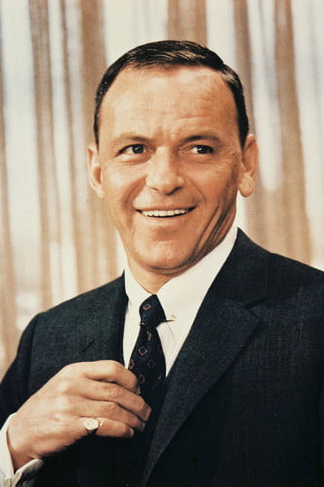 Frank Sinatra Smiling in Suit 1960's 24x36 Poster - Walmart.com