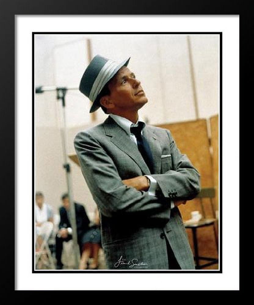 Frank Sinatra (Studio) 25x29 Framed and Double Matted Art Print ...