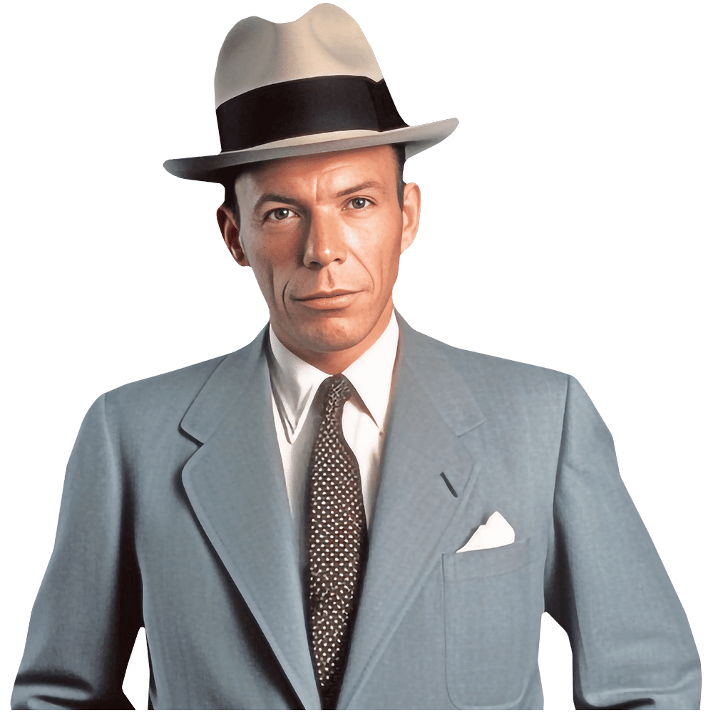 Frank Sinatra (Tie) Half Body Buddy Cutout - Walmart.com