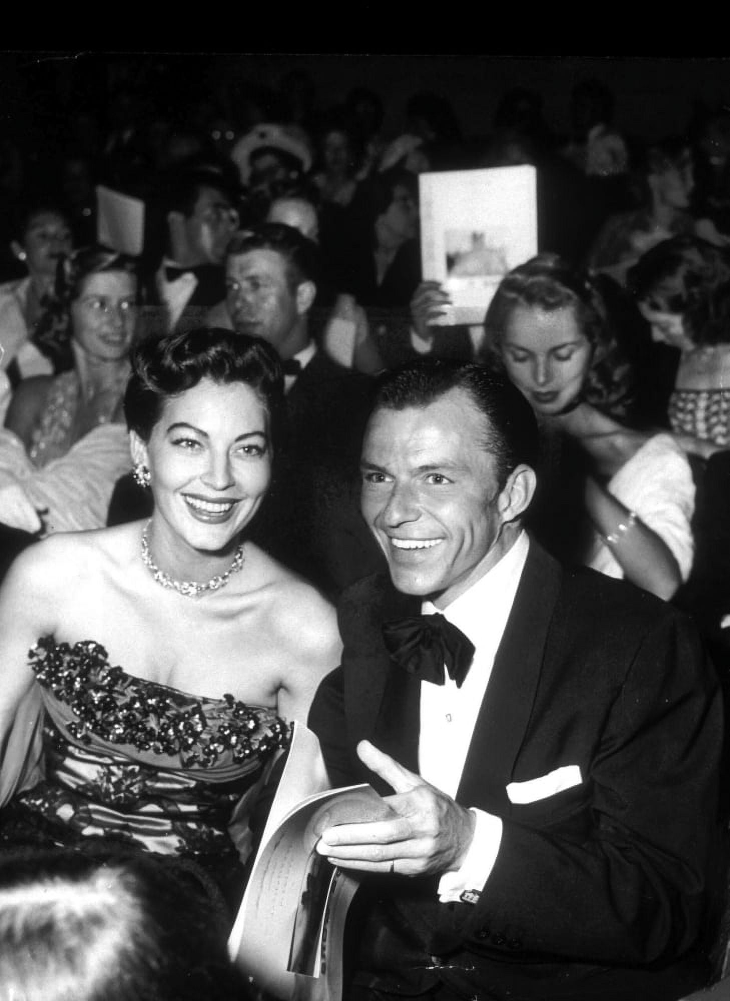 Frank Sinatra and Ava Gardner at a concert Photo Print (24 x 30 ...