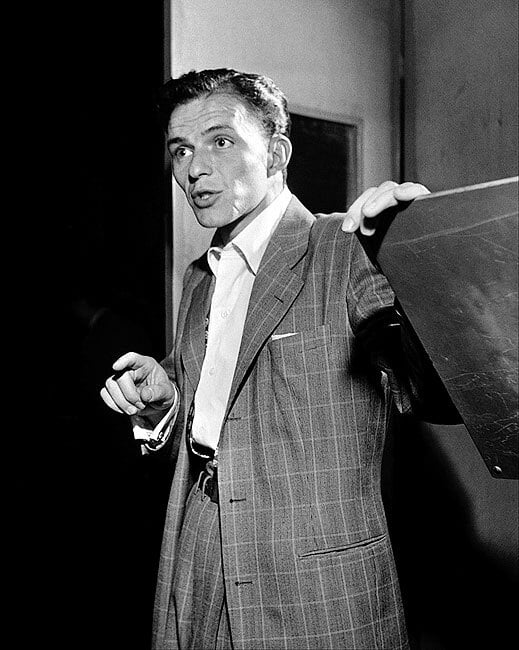 Frank Sinatra at Liederkrantz Hall New York City - 20x30 Inch Laminated ...