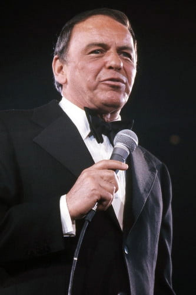 Frank Sinatra in Concert 1970's in Tuxedo Classic 24x36 Poster ...