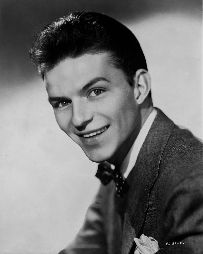 Frank Sinatra smiling in Suit with White Background Photo Print (24 x ...