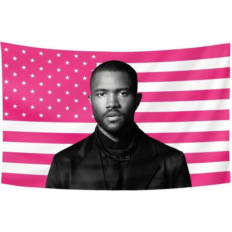 Frank Singer Ocean Pink America Flag Tapestries For Room Guys Girls ...