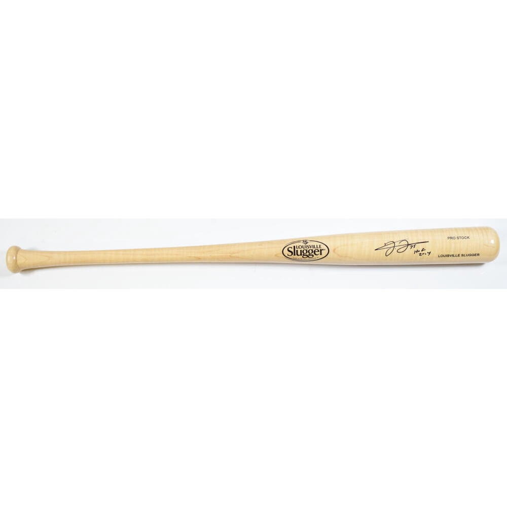 Frank Thomas Autographed Blonde Louisville Slugger Baseball Bat w/HOF ...