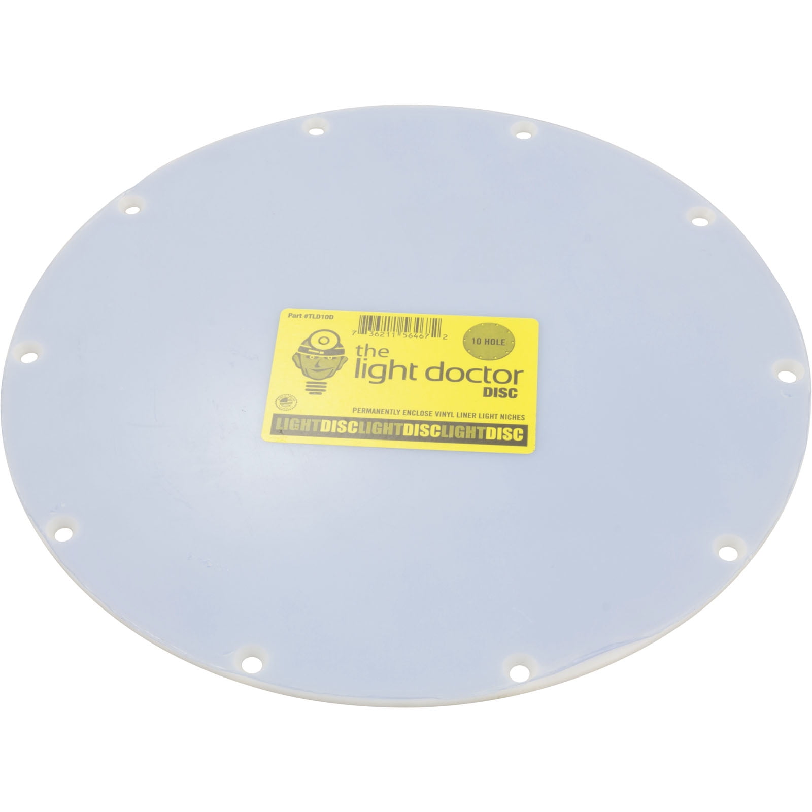 FW Enterprises 10 HOLE LIGHT DOCTOR DISC TLD10D - Walmart.com
