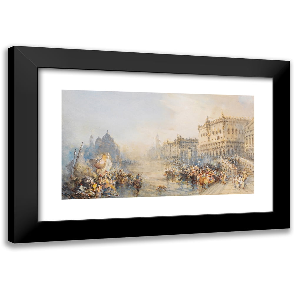 Frank Wasley 24x15 Black Modern Framed Museum Art Print Titled - The ...