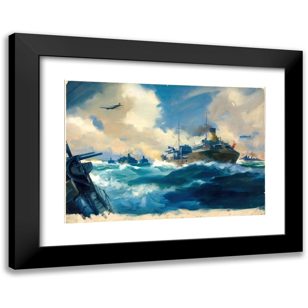 Frank Wootton 14x11 Black Modern Framed Museum Art Print Titled ...