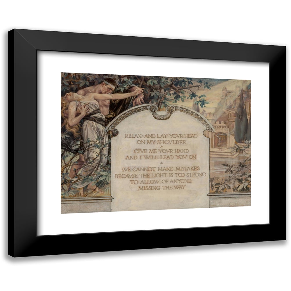 Frank Xavier Leyendecker 18x14 Black Modern Framed Museum Art Print ...