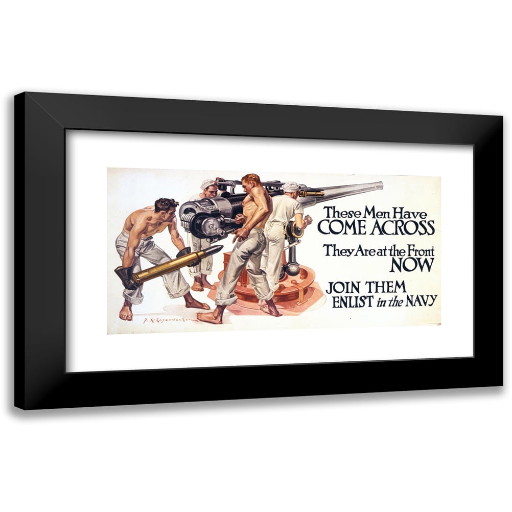 Frank Xavier Leyendecker 24x14 Black Modern Framed Museum Art Print ...