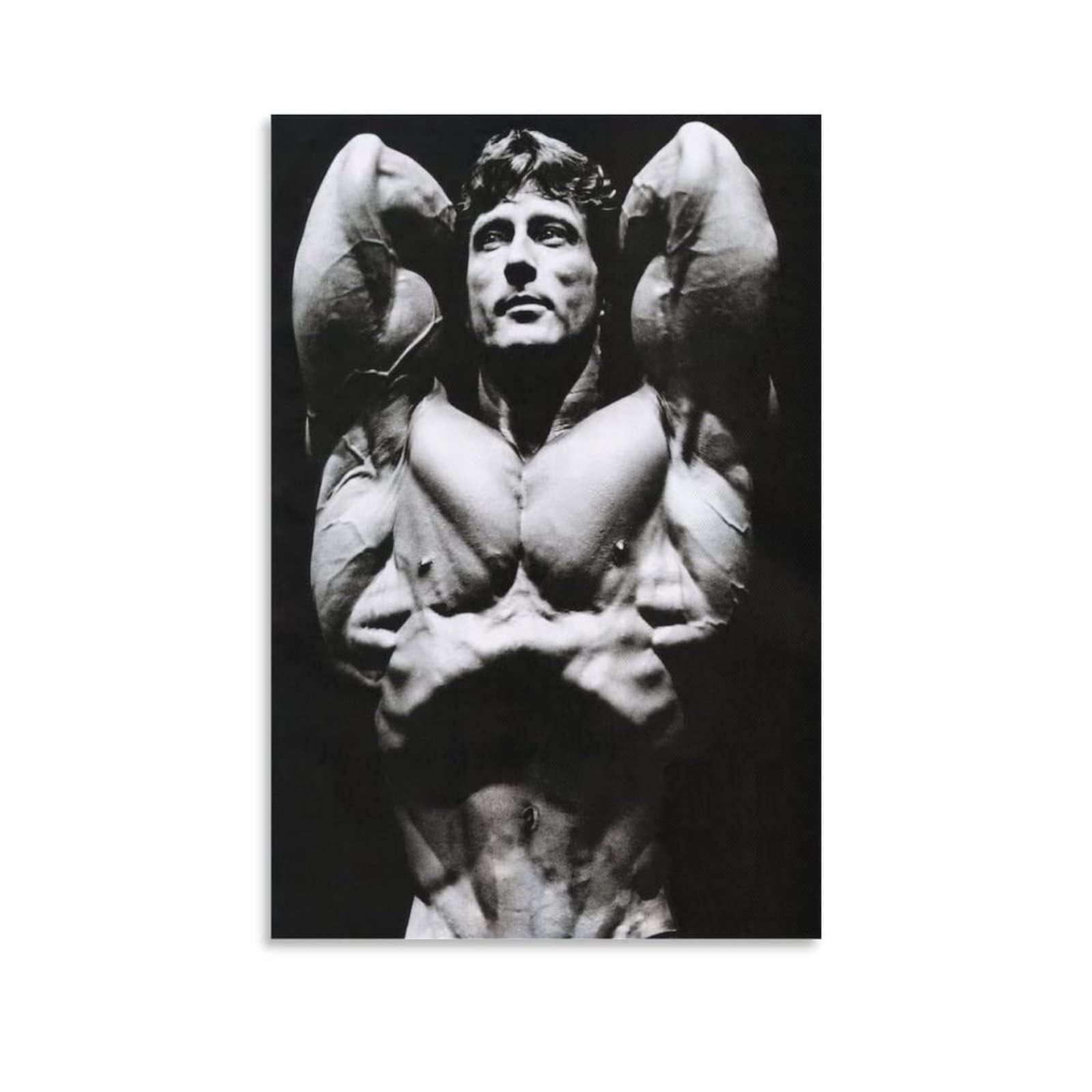 Frank Zane Inspirational Fitness Poster Frank Zane Bodybuilding Poster Canvas Painting Poster (2 ...