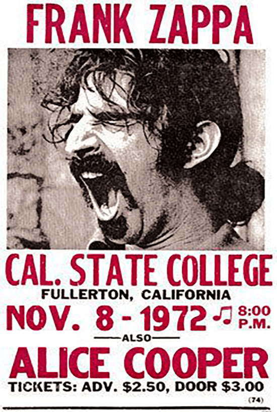 Frank Zappa 24x36 Poster, Iconic Musician, Rock Legend, Rare Vintage ...