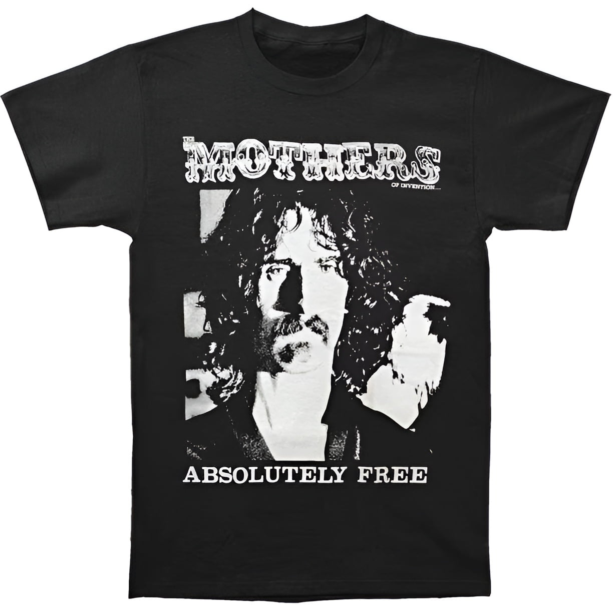 Frank Zappa Men's Absolutely Free T-Shirt Black Large | Officially ...