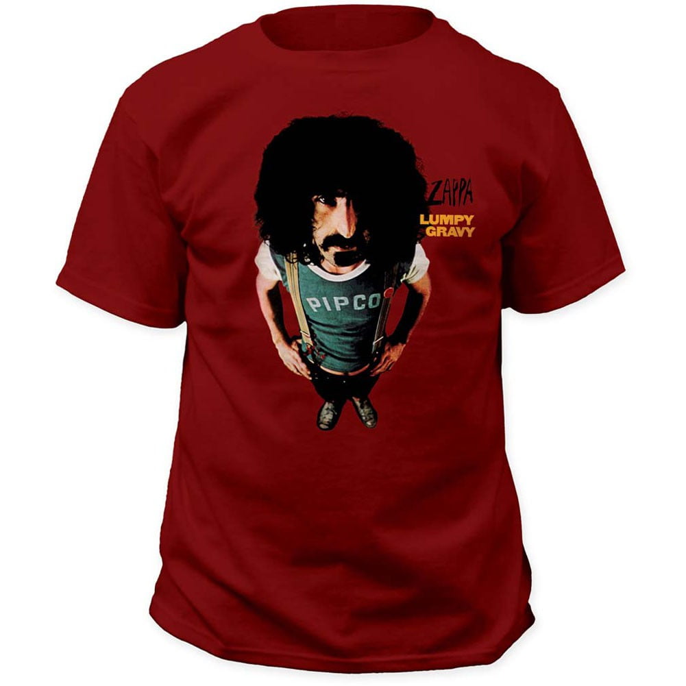 Frank Zappa Men's Lumpy Gravy T-shirt Medium Dark Red - Walmart.com