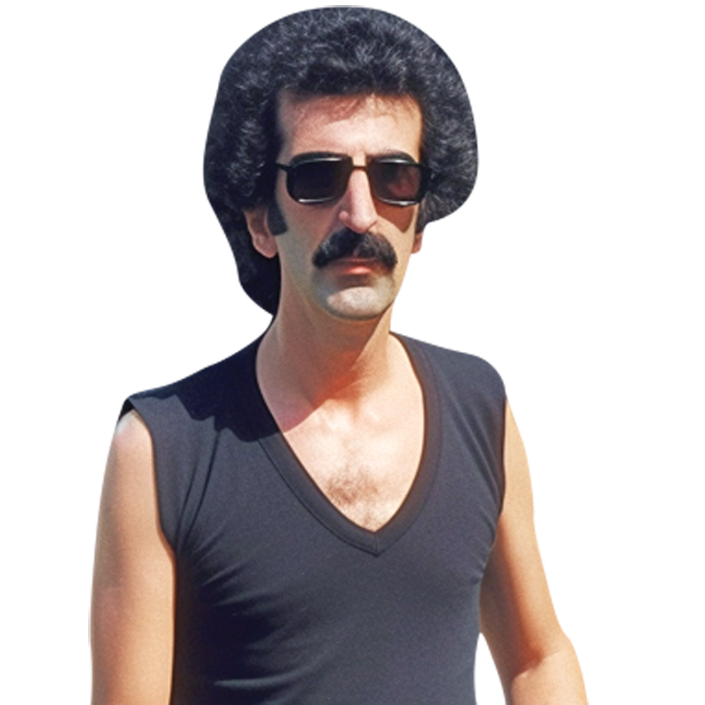 Frank Zappa (Vest) Half Body Buddy Cutout - Walmart.com