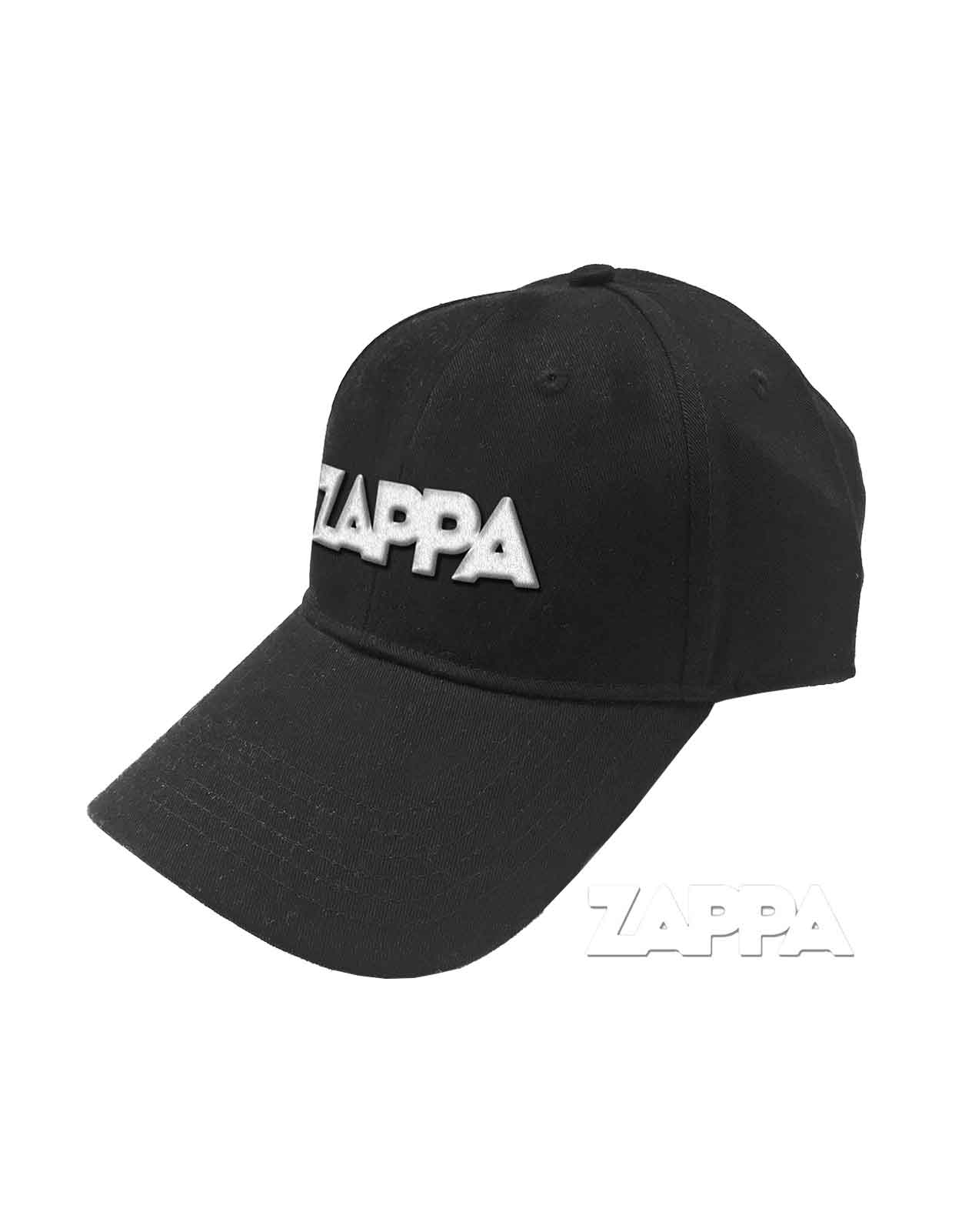 Frank Zappa Zappa Black Strapback Baseball Cap - Walmart.com