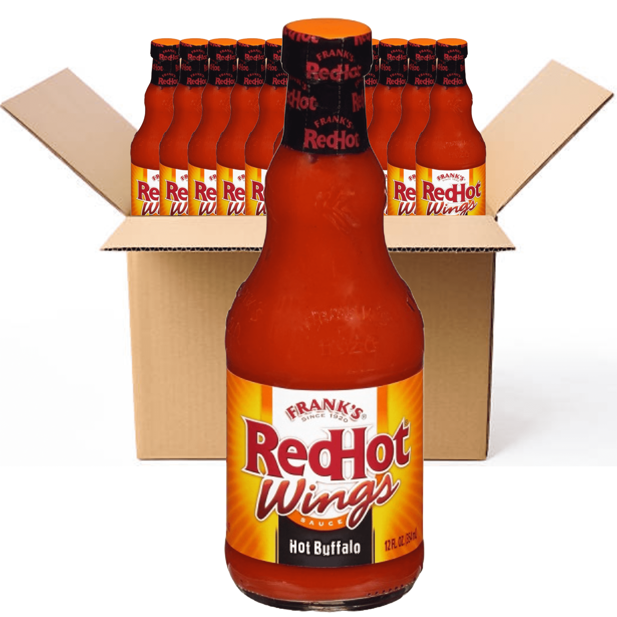 Frank's HOT BUFFALO WINGS "We Put That STUFF On Everything" 12 Oz., Per ...