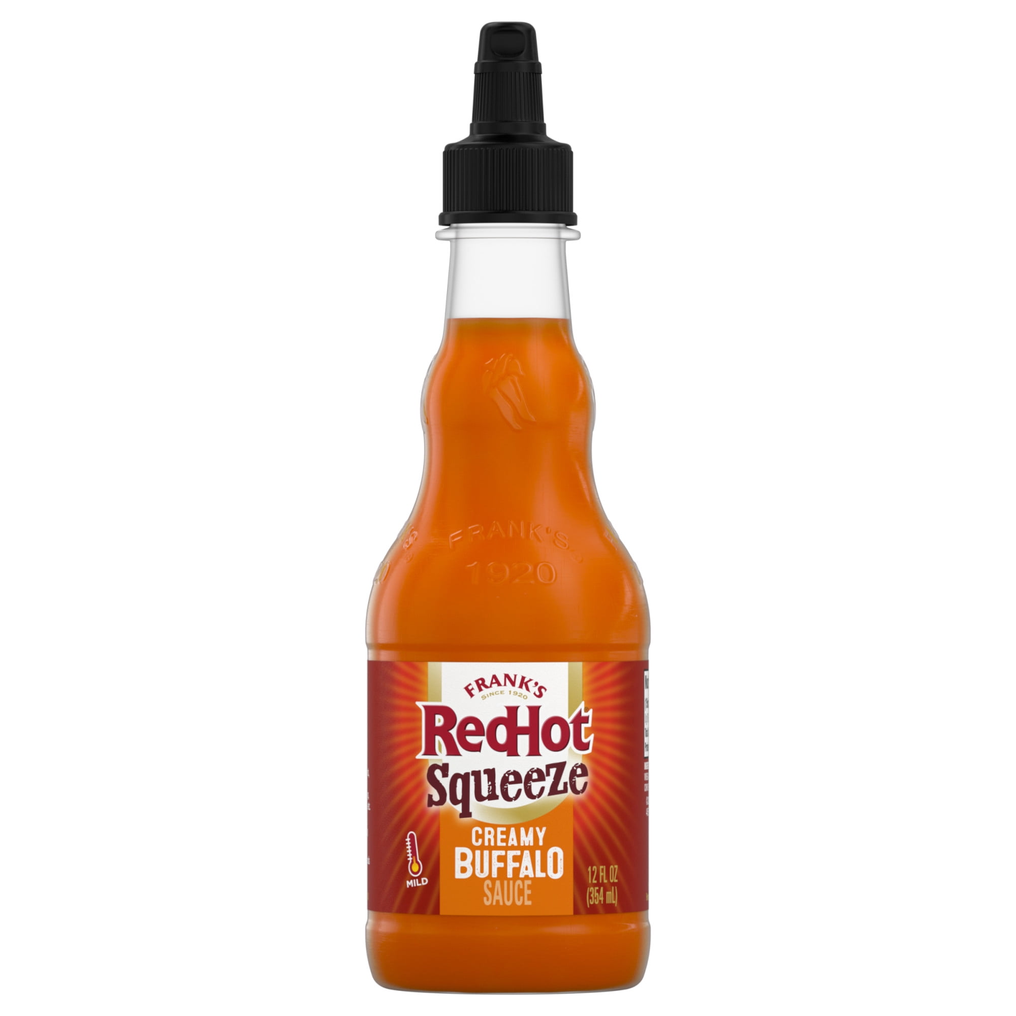 Frank's RedHot Creamy Buffalo Squeeze Hot Sauce, 12 fl oz - Walmart.com