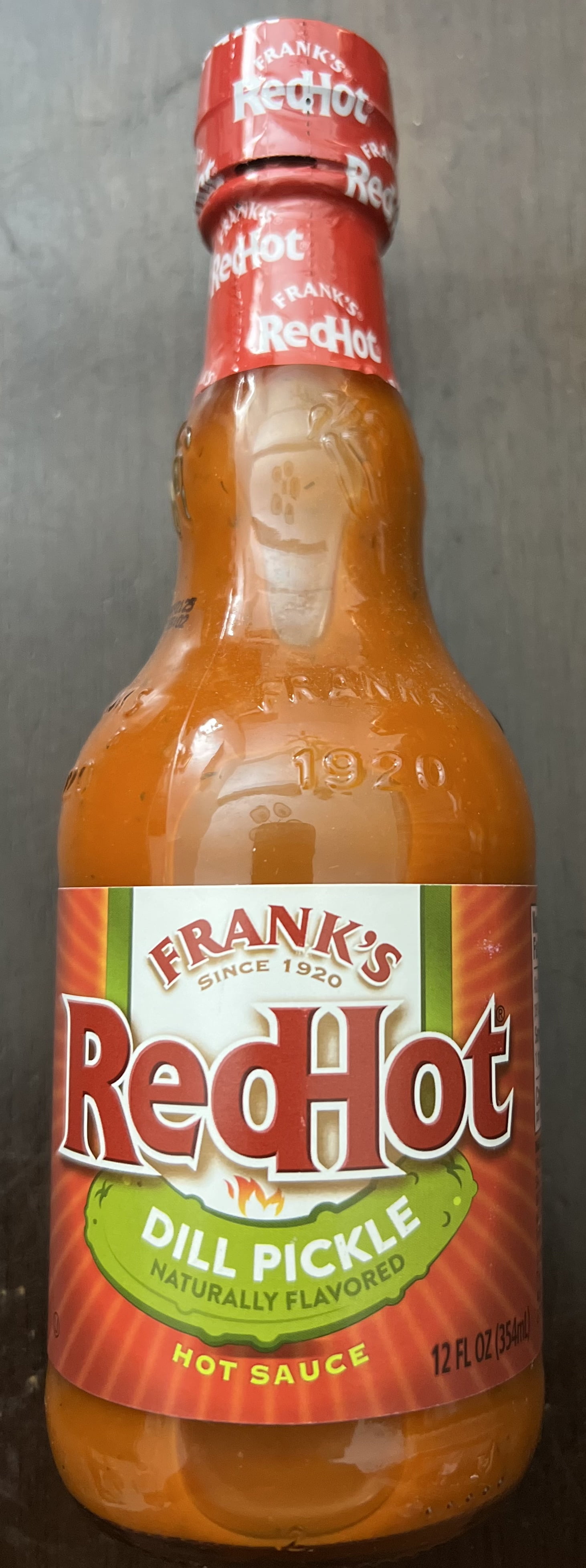 Frank's RedHot Dill Pickle Naturally Flavored Hot Sauce, 12 Fluid Ounce ...