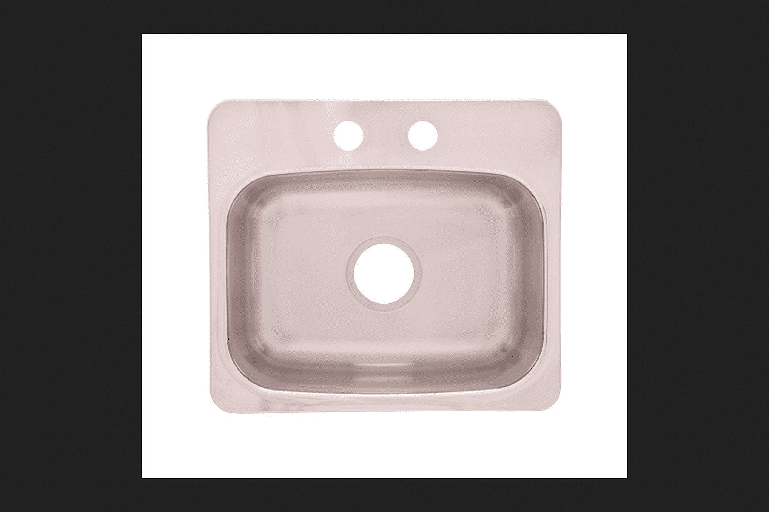 Franke Axis Stainless Steel 19-1/8" X 17" Dual-Mount Bar Sink, Single ...