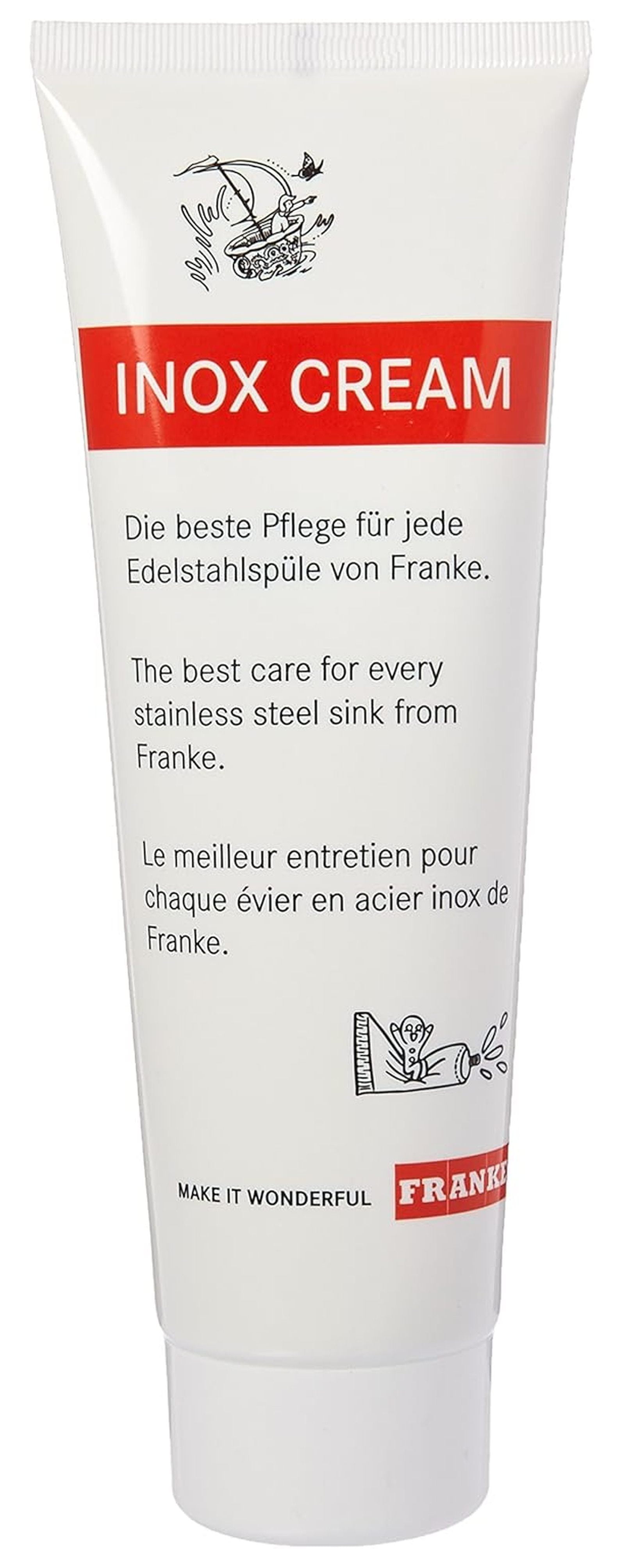 Franke F903 INOX Cream Stainless Steel Cleaner - 250ml - Polish for ...