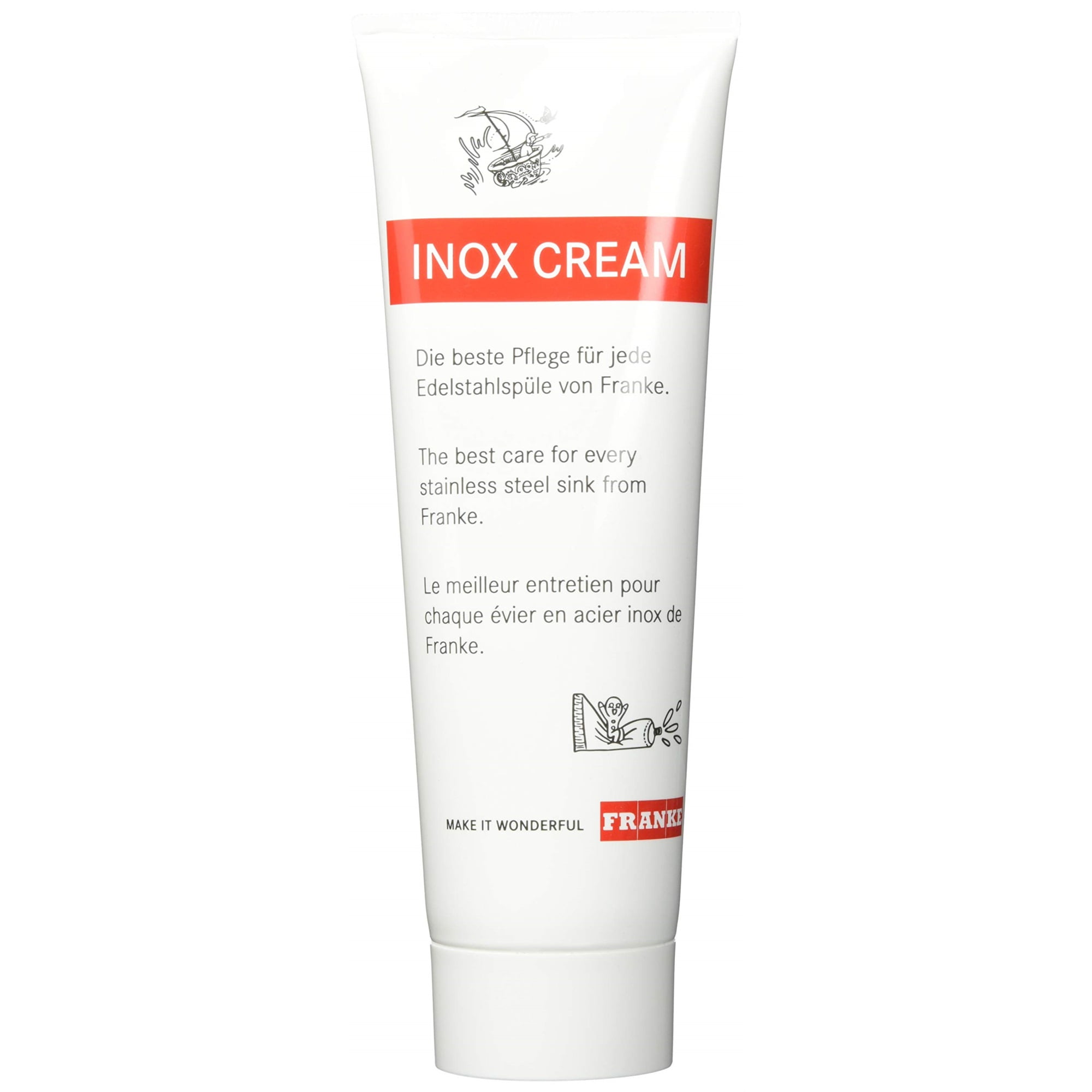 Franke Inox Cream Tube 250Ml - Walmart.com