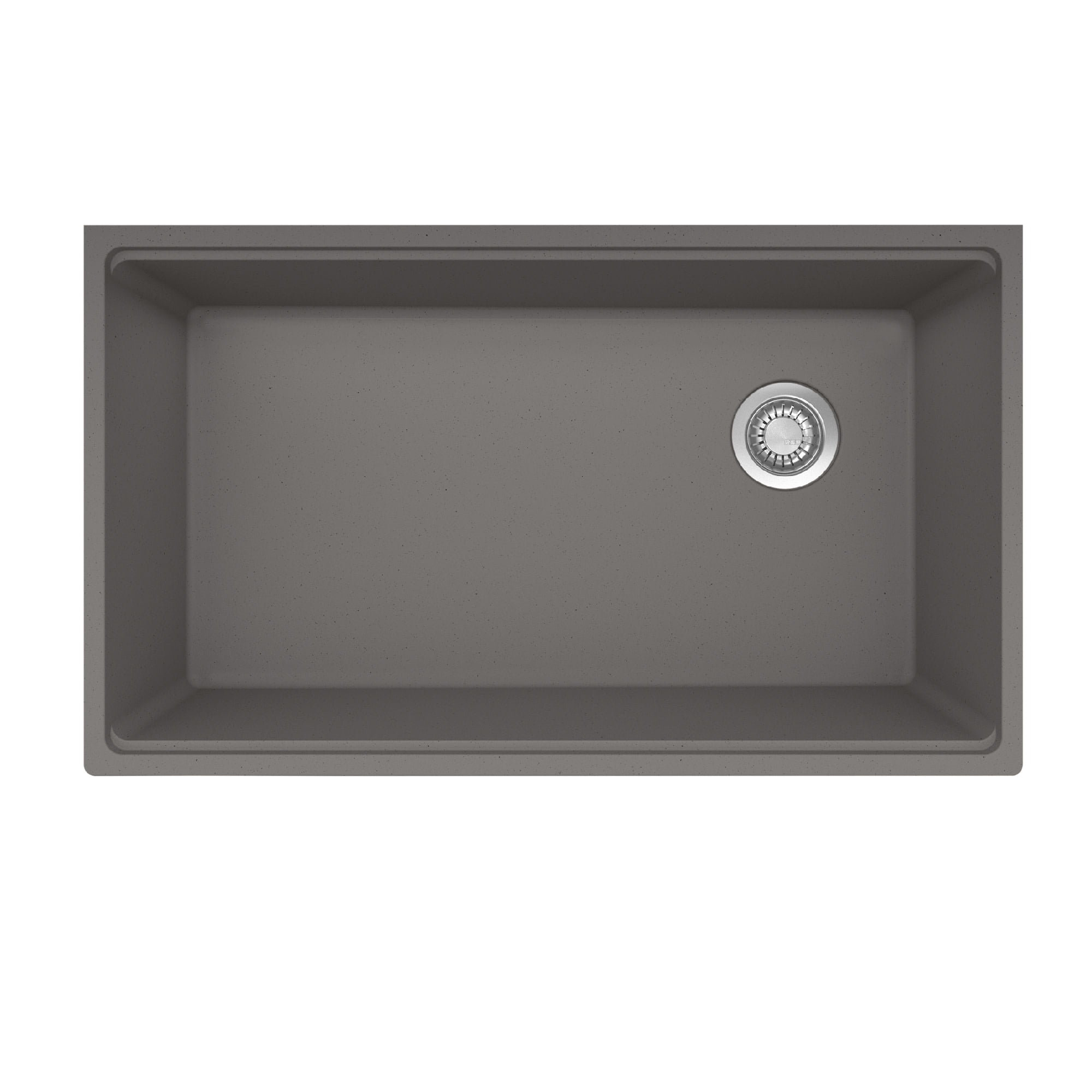 Franke MAG11031OW-SHG Maris 33" Undermount Single Basin Granite Kitchen ...