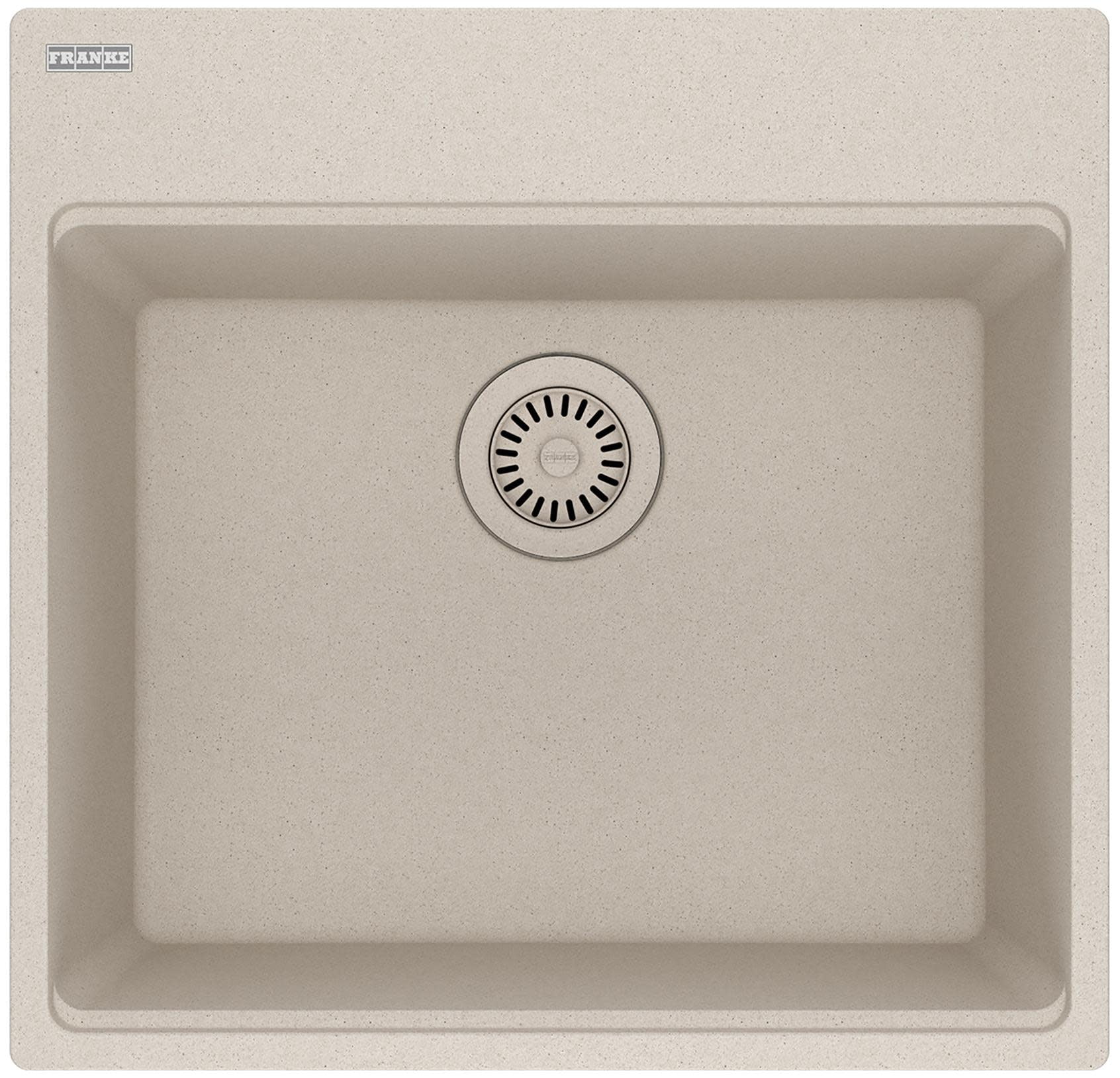 Franke Mag61020 Maris 21-5/8" Drop In Single Basin Granite Kitchen Sink ...