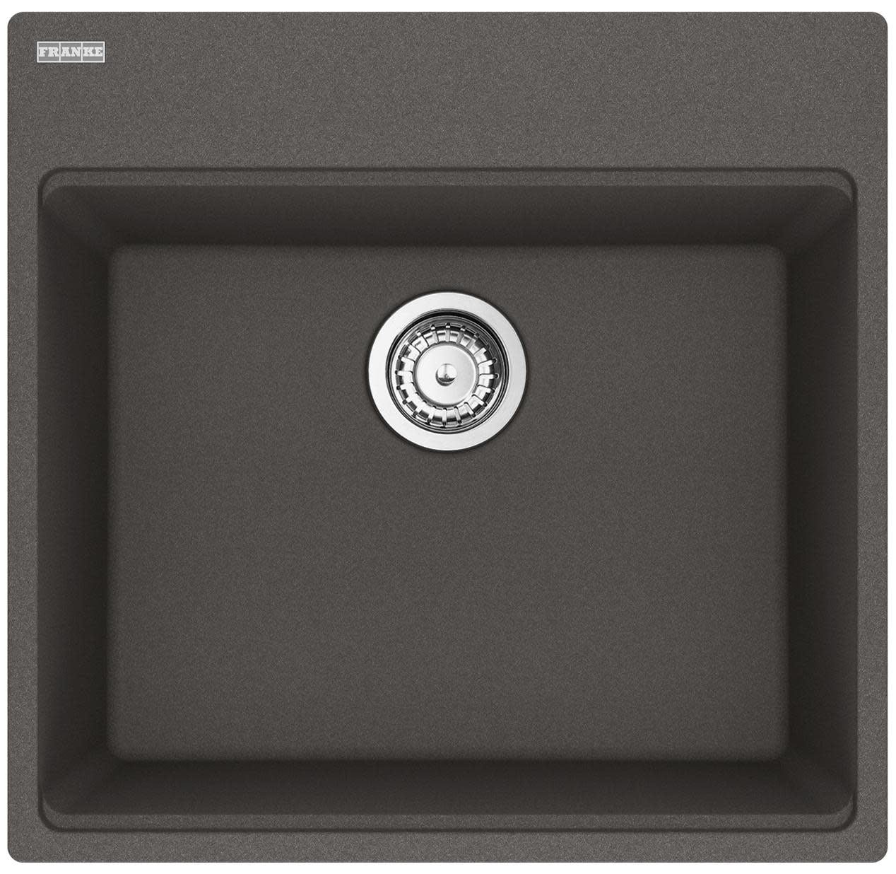 Franke Mag61020-S Maris 21-5/8" Drop In Single Basin Granite Kitchen ...