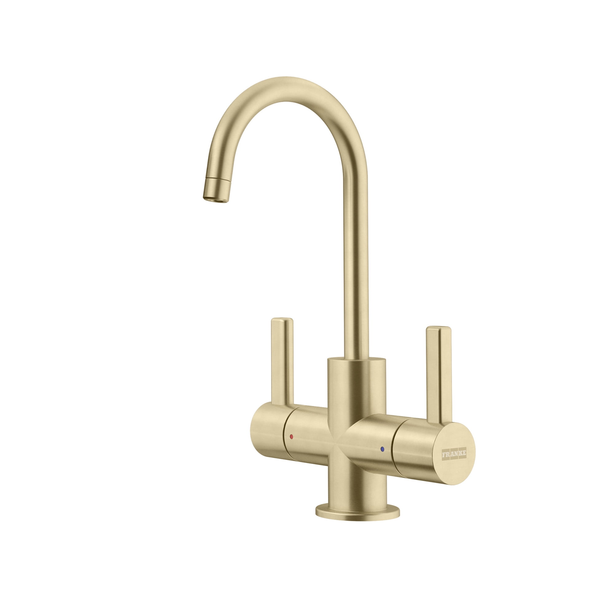 Franke Unj-Hc Universal 1.75 GPM Single Hole J Spout Hot And Cold Water ...