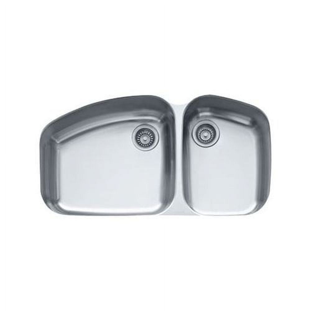 Franke VNX12037 Vision Undermount Kitchen Sink, Stainless Steel ...