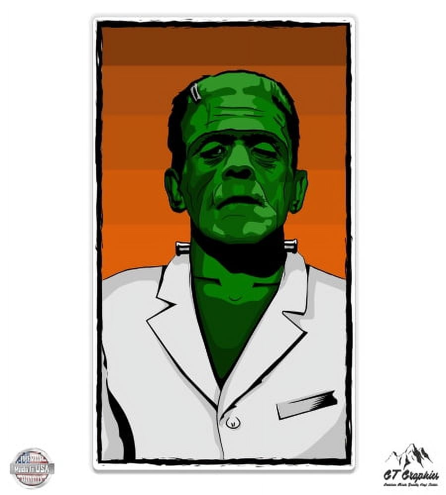 Frankenstein - 3" Vinyl Sticker - For Car Laptop I-Pad Phone Helmet ...