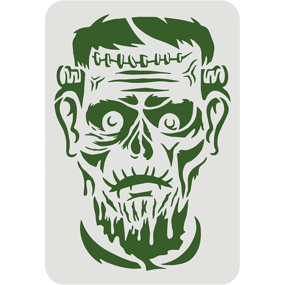Frankenstein Drawing Stencil 11.7x8.3inch Reusable Scary Frankenstein ...