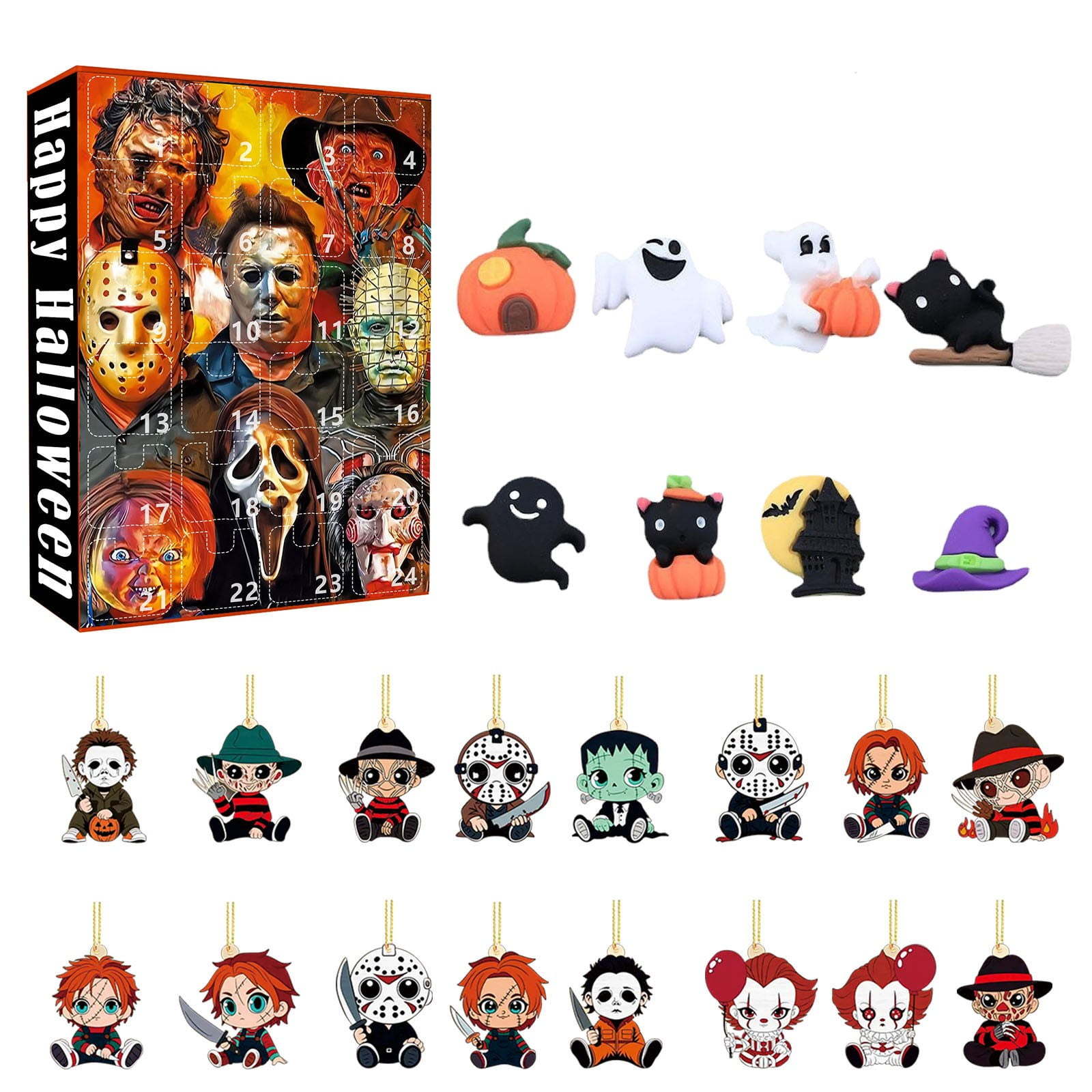 Frankenstein Halloween Gnome Countdown Calendar 2025 - Halloween Advent ...