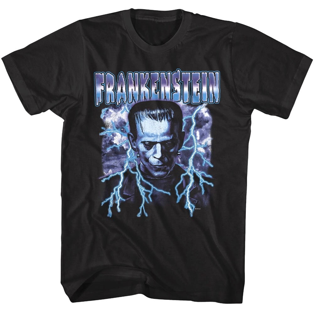 Frankenstein Lightning Storm Men's T Shirt - Walmart.com