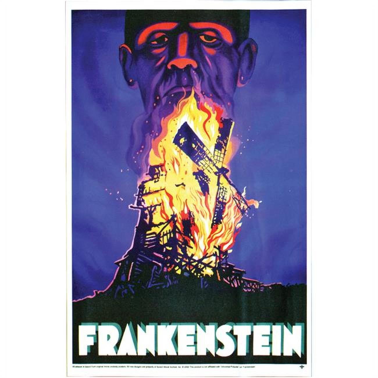 Frankenstein Poster Cling Halloween Decoration - Walmart.com
