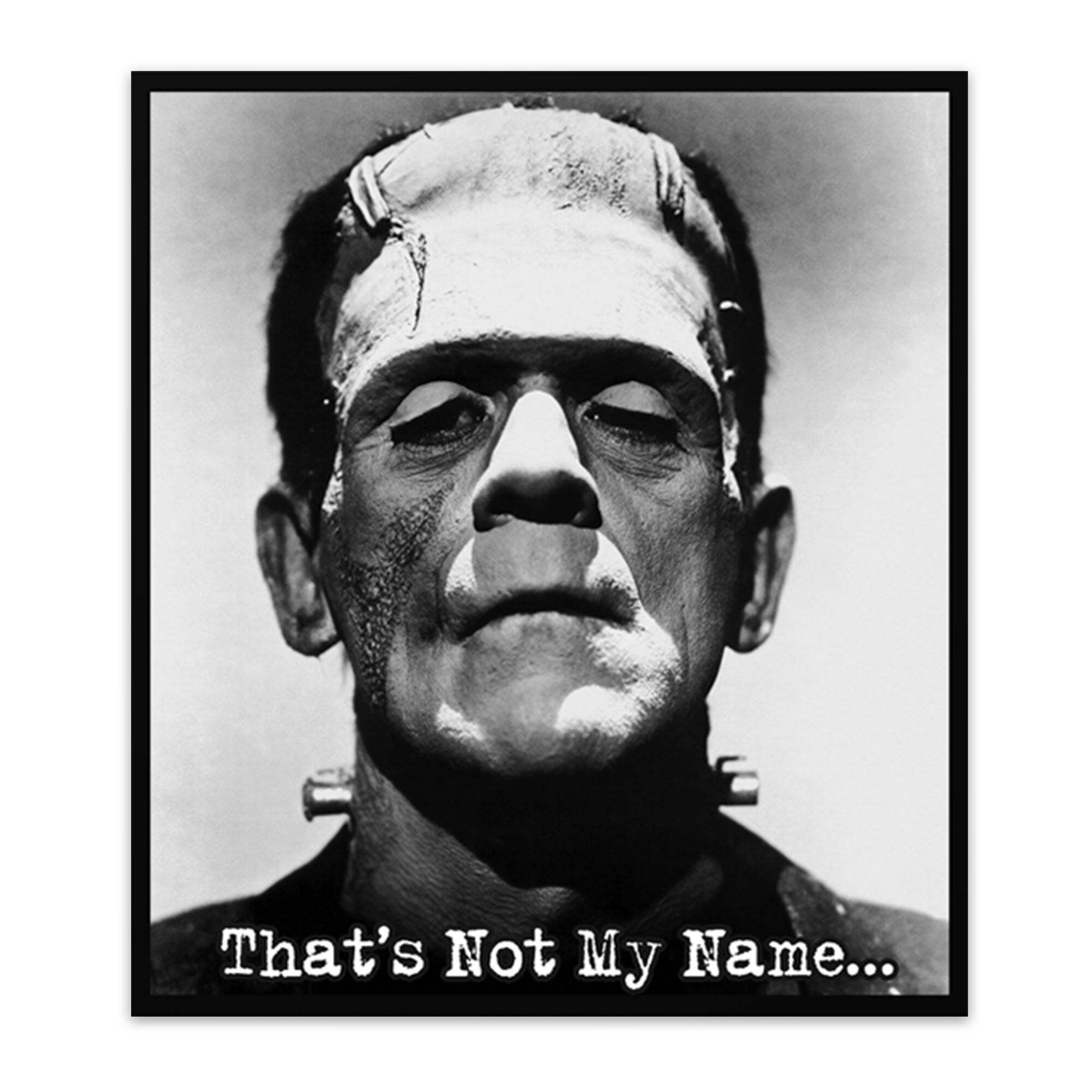 Frankenstein | That's not my name... | Sticker - Walmart.com
