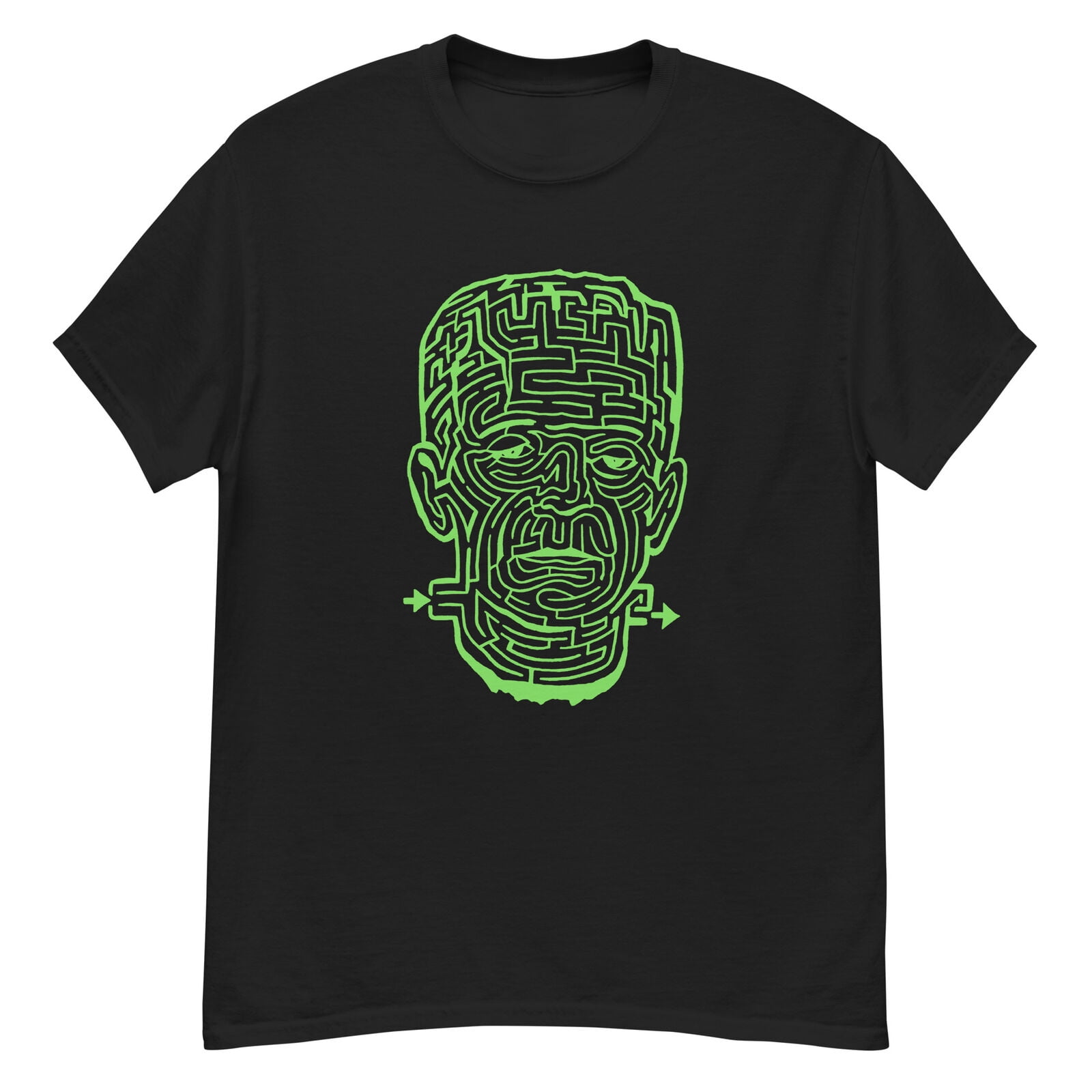 Frankenstein monster maze t-shirt - Walmart.com