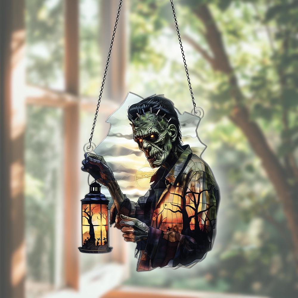 Frankensteinâ€™s Monster Acrylic Suncatcher Window Hanging ...