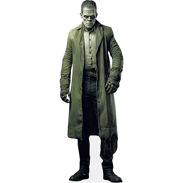 Frankenstein’s Monster (Coat) Mini Cardboard Cutout Standee - Walmart.com