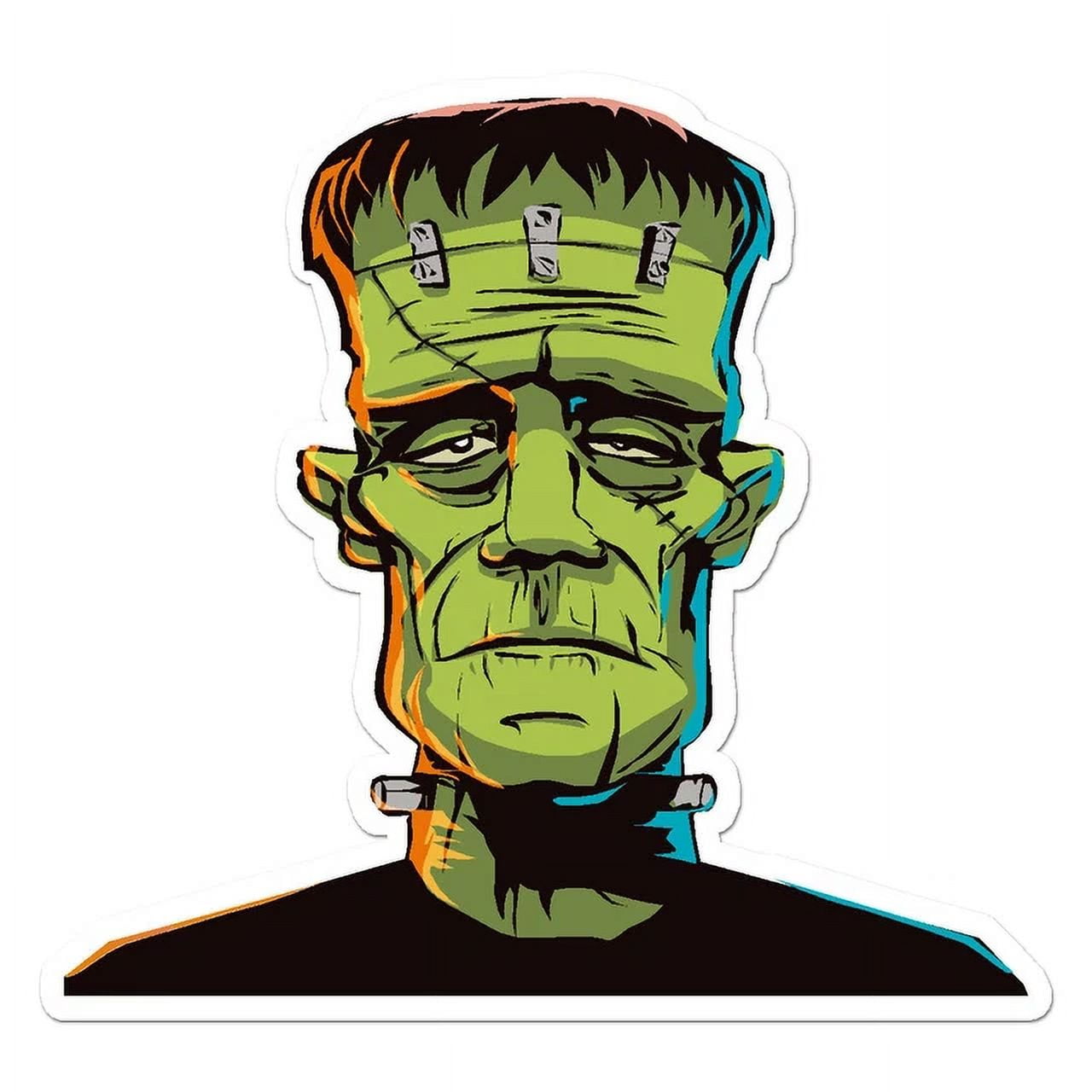Frankentstein Monster Sticker Phone Decal Water Bottle Stickers Car ...