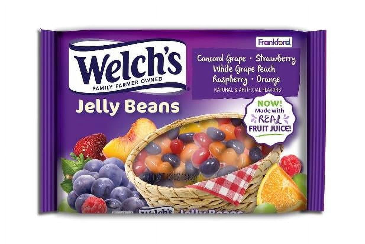 Frankford Candy Welch's Jelly Beans - Made with Real Fruit Juice, 12 ...