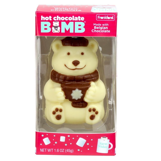 Frankford Holiday Original Milk Chocolate Bomb, Polar Bear 1.6oz ...