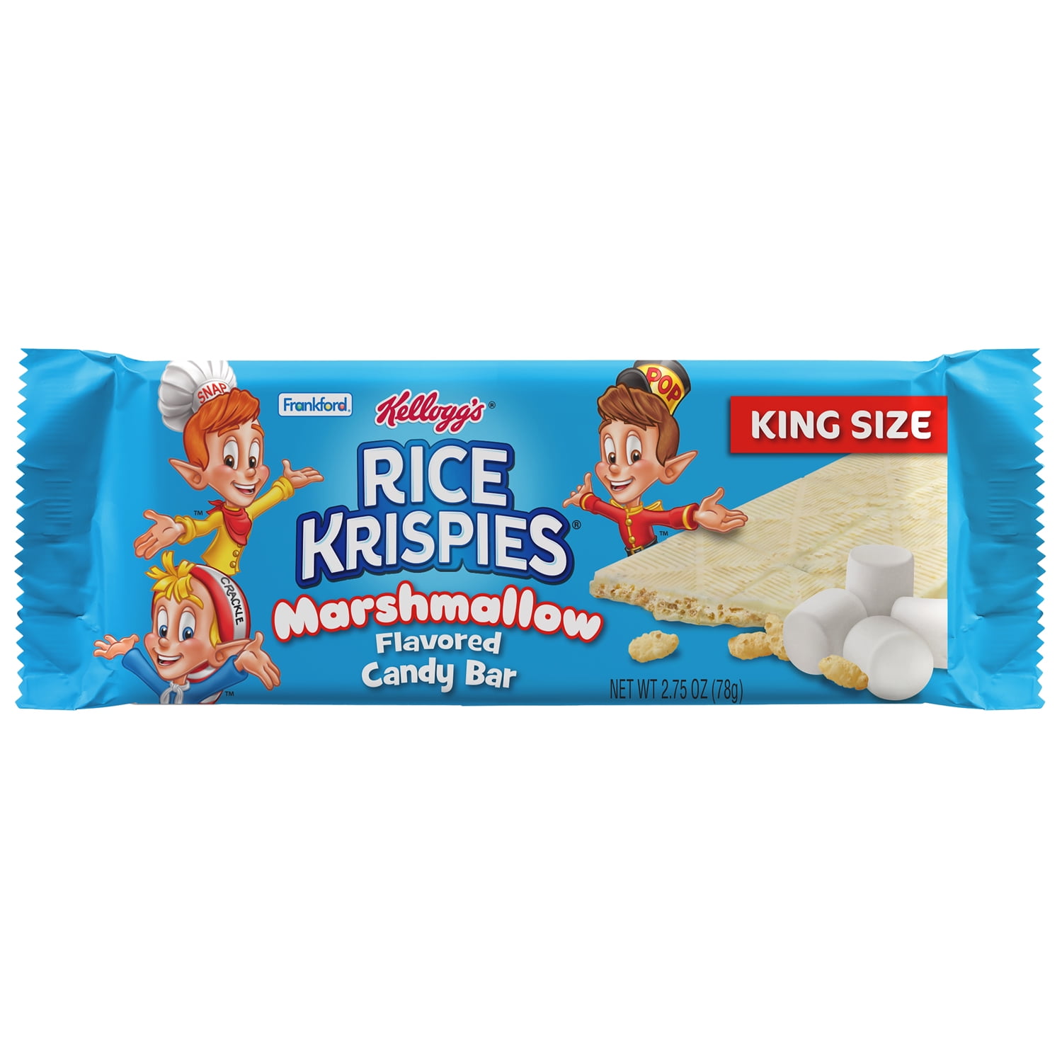 Frankford Kellogg's Rice Krispies Marshmallow Candy Bar King Size 2 ...