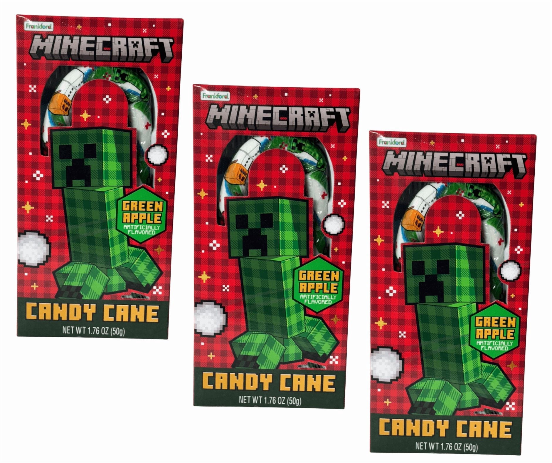 Frankford Minecraft Giant Holiday Green Apple Gamer Edition Stocking ...