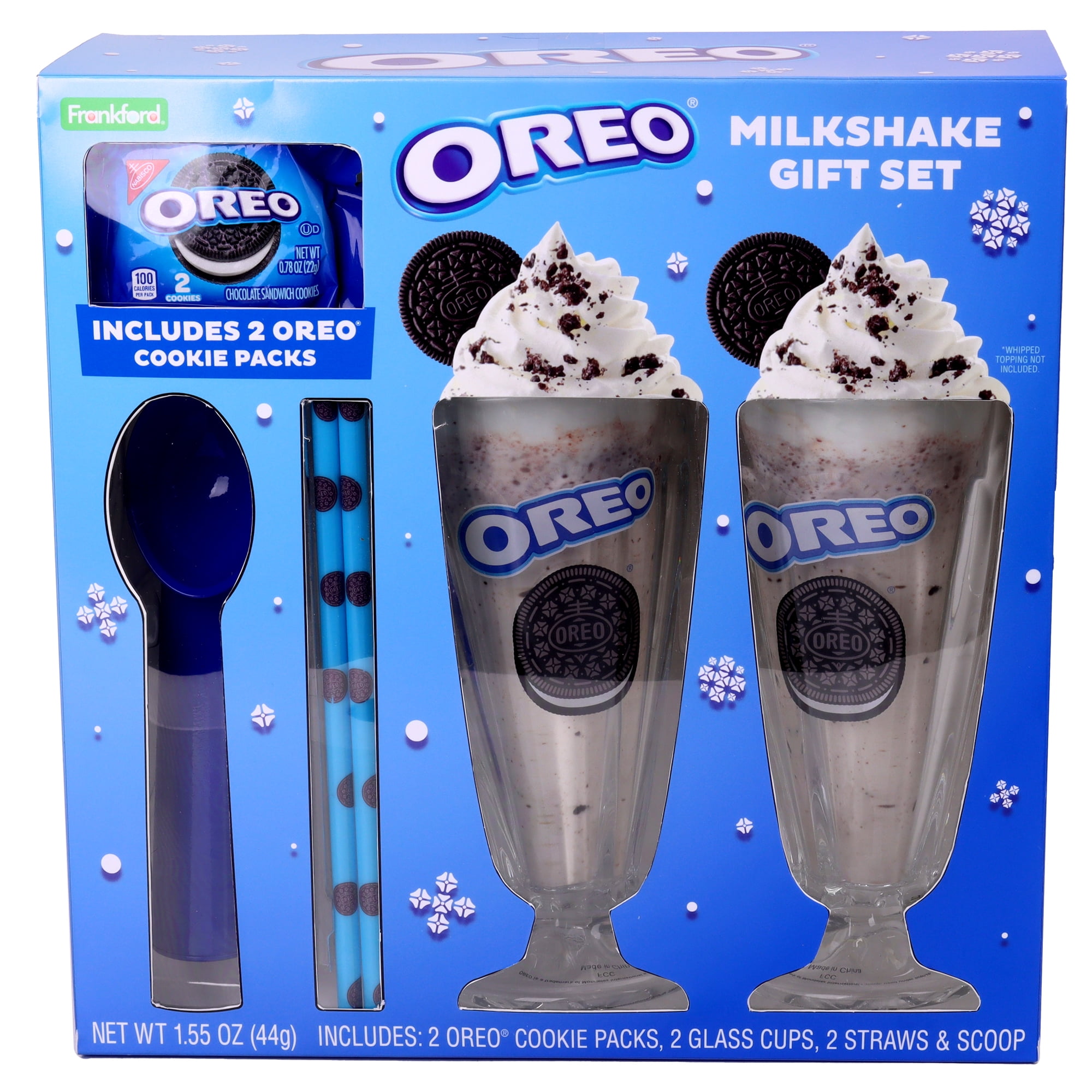 Frankford Oreo Milkshake & Cookie Holiday Gift Set - Walmart.com