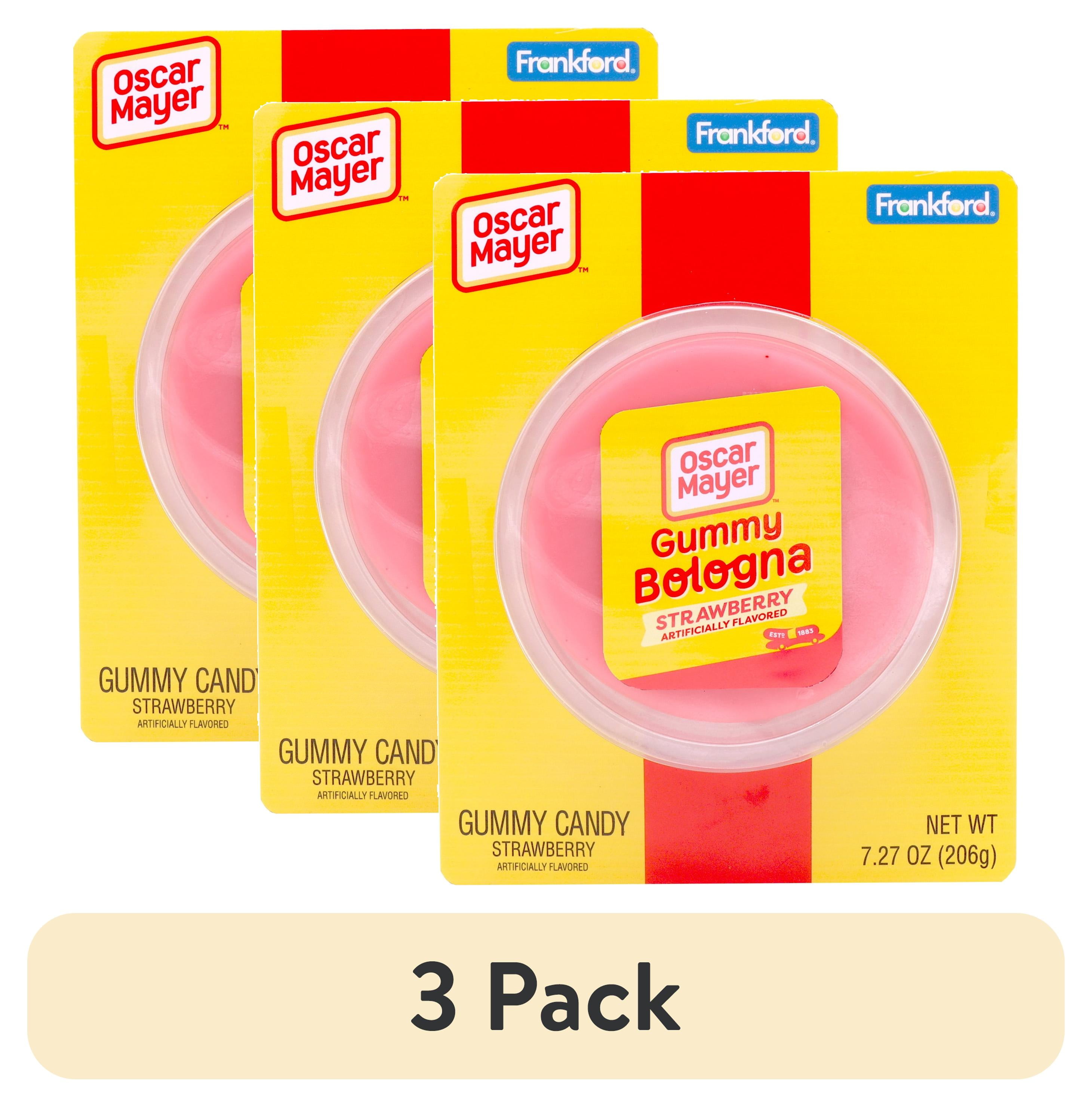(3 pack) Frankford Oscar Mayer Bologna Gummy Candy, 7.27 Ounces ...