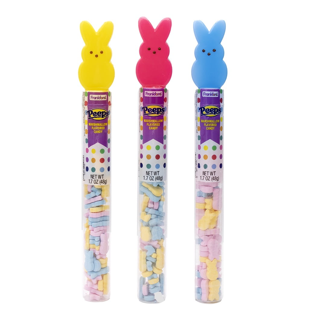 Frankford PEEPS Bunny Topper with Marshmallow-Flavored Candy, 1.7 Ounce ...